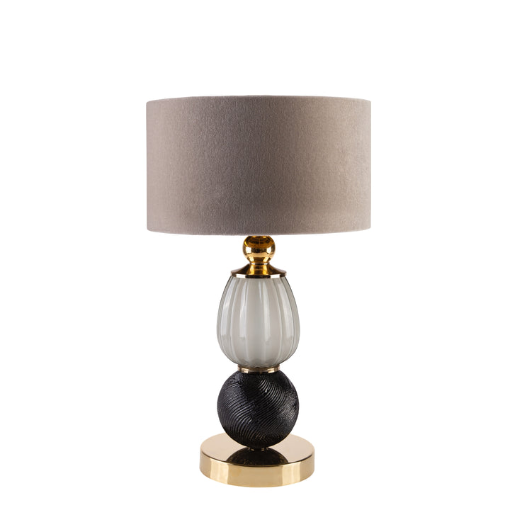 Ares Table Lamp - Transparent & Black – VILLARI